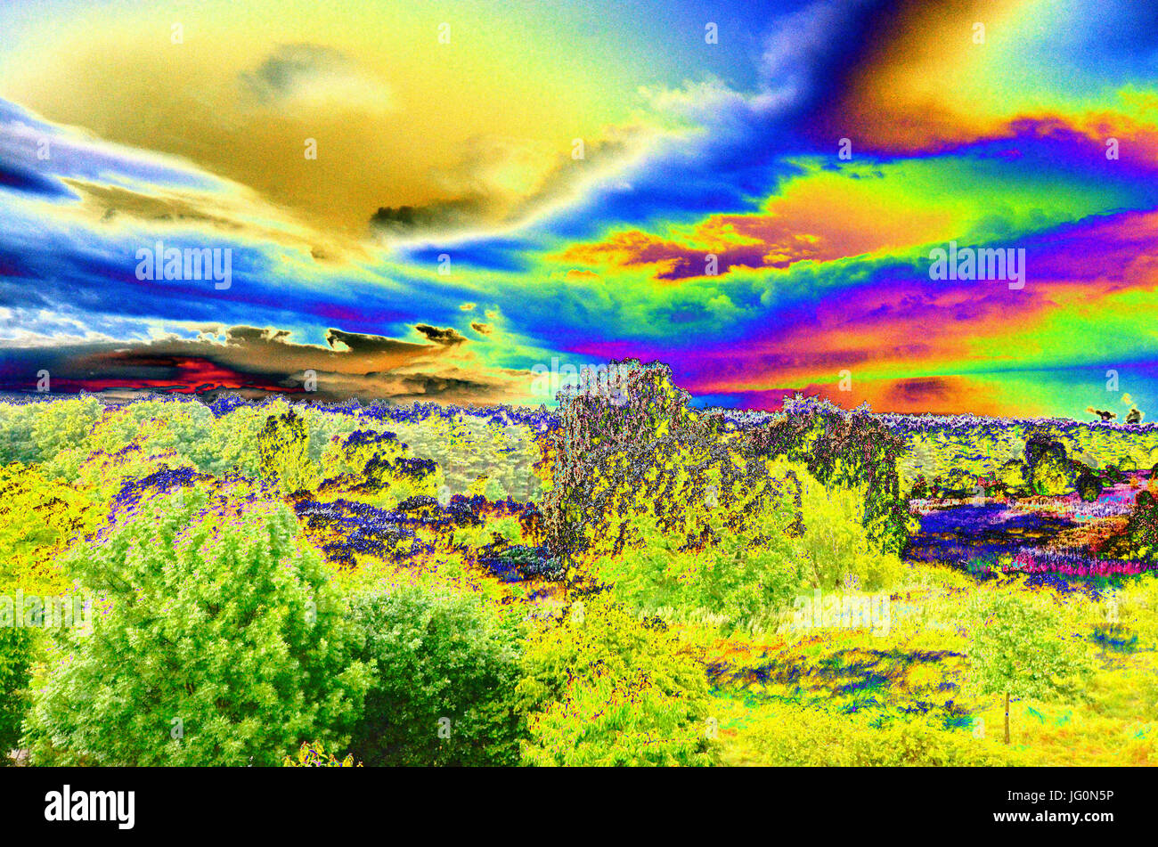 German Digital Art by Alfred Georg Sonsalla Stock Photo - Alamy