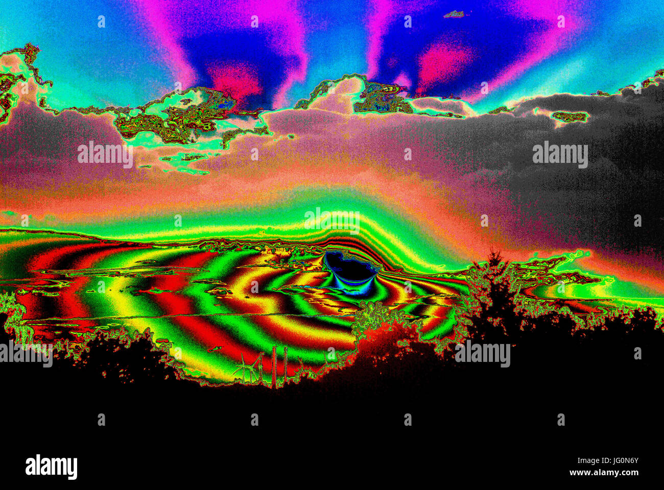 German Digital Art by Alfred Georg Sonsalla Stock Photo - Alamy