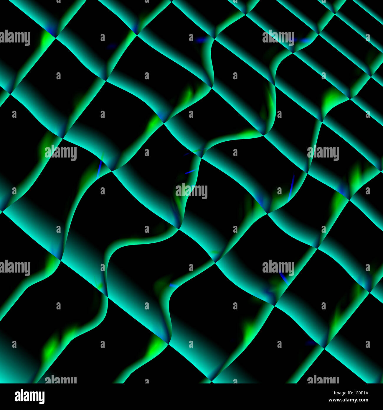 Digital art by Alfred Georg Sonsalla, abstract three-dimensional ...