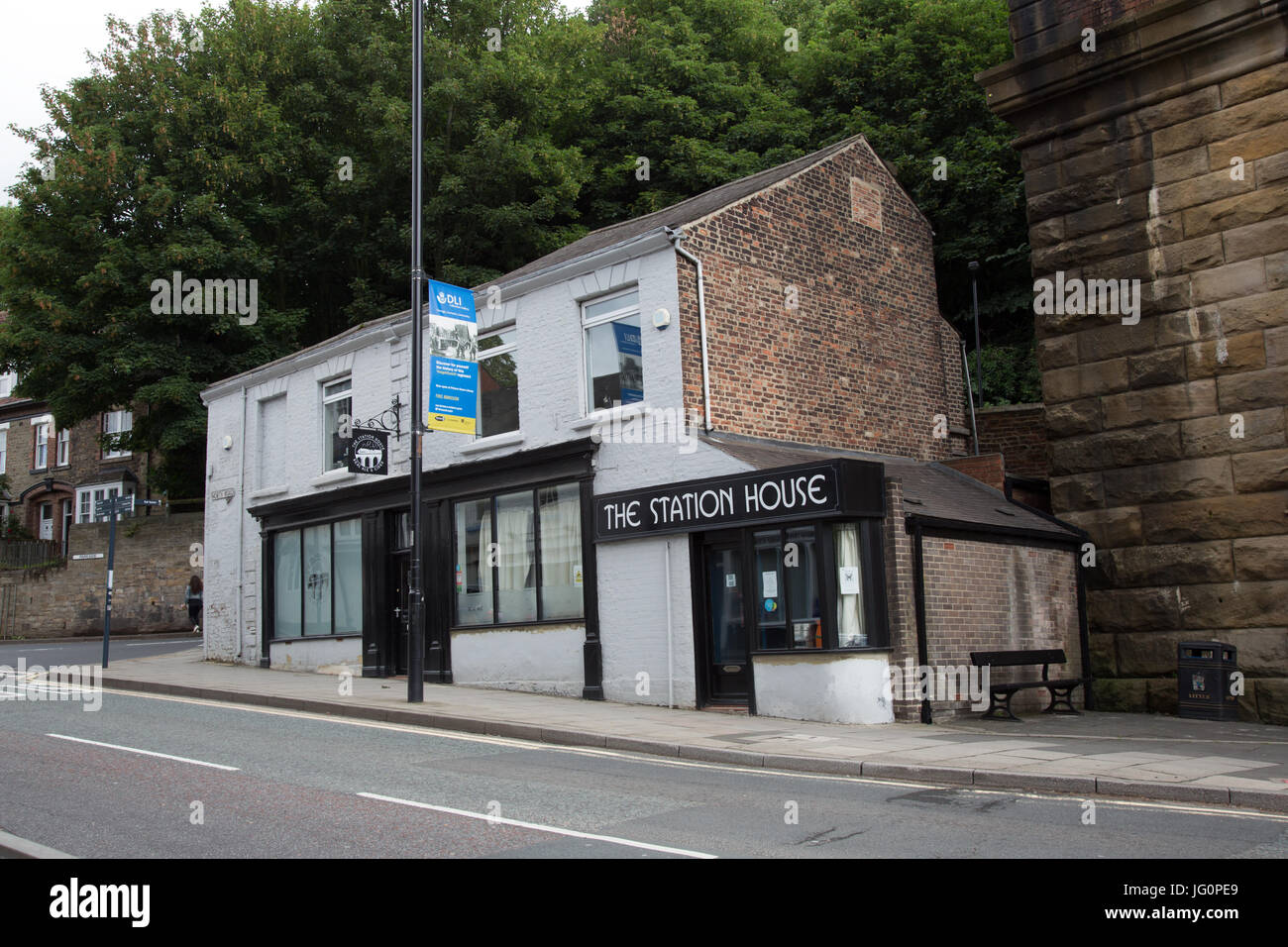 The Station House micro pub, Durham, England, UK Stock Photo - Alamy