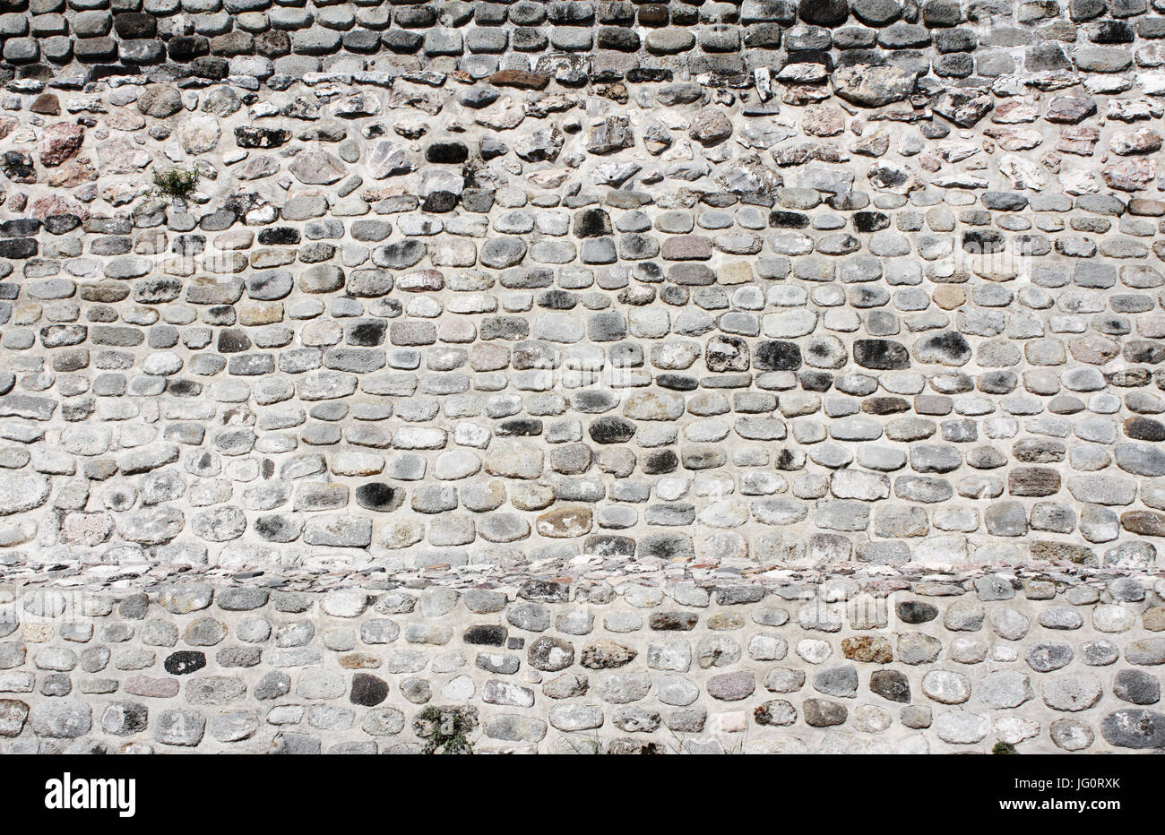 Ancient wall of stone blocks in Xochicalco, Mexico Stock Photo - Alamy