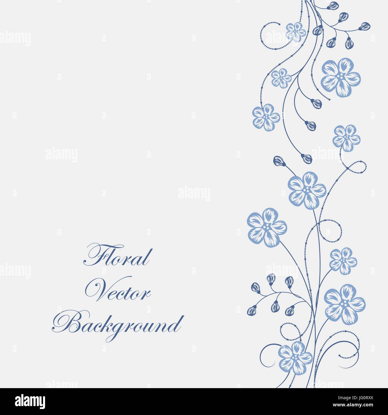 Blue delicate background design white Stock Vector Images - Alamy
