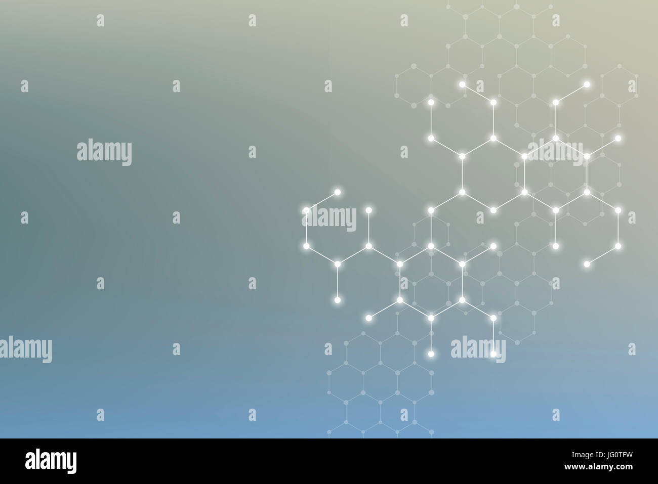 Molecule dna, genetic and chemical compounds. Illustration Stock Photo ...