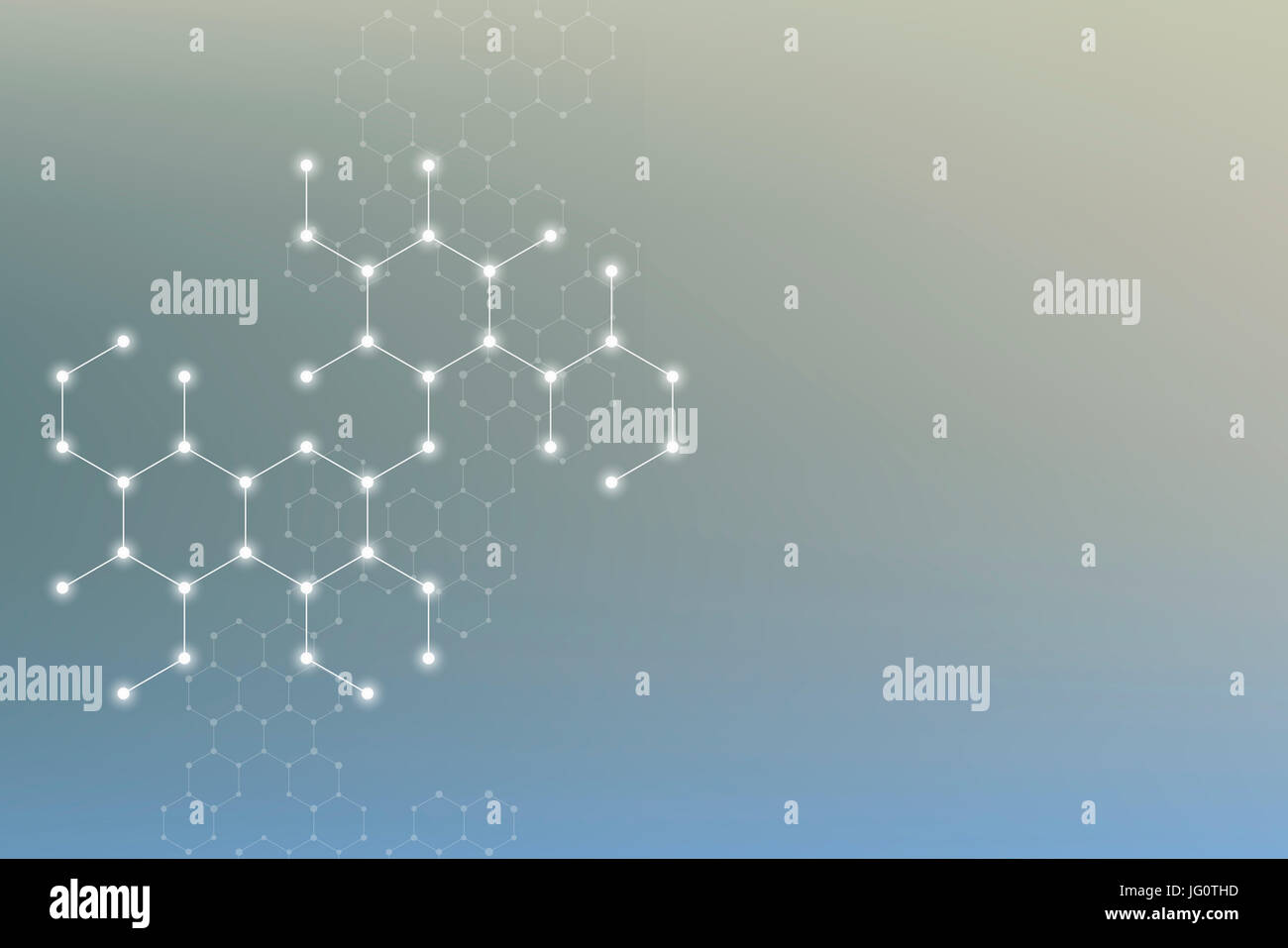 Molecule dna, genetic and chemical compounds. Illustration Stock Photo ...