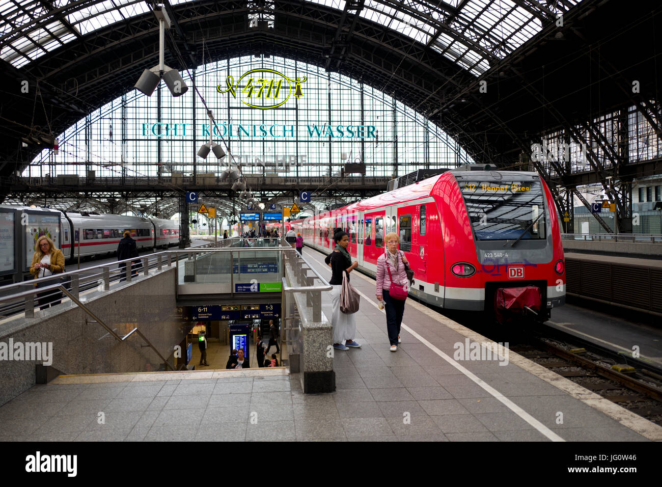 Cologne railway station Stock Photo - Alamy