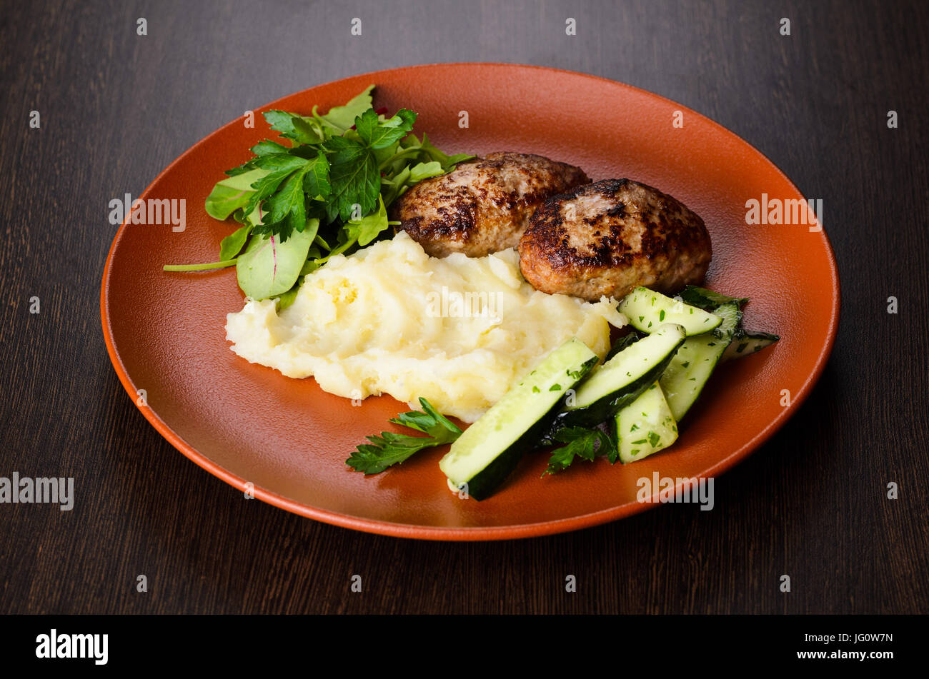 Puree food plate hi-res stock photography and images - Alamy