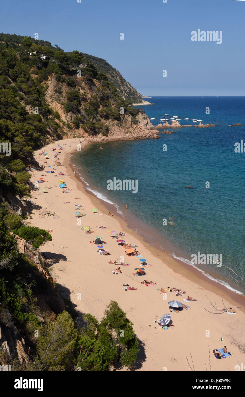 Senyor Ramon Beach in Santa Cristina d Aro, Costa Brava, Girona ...