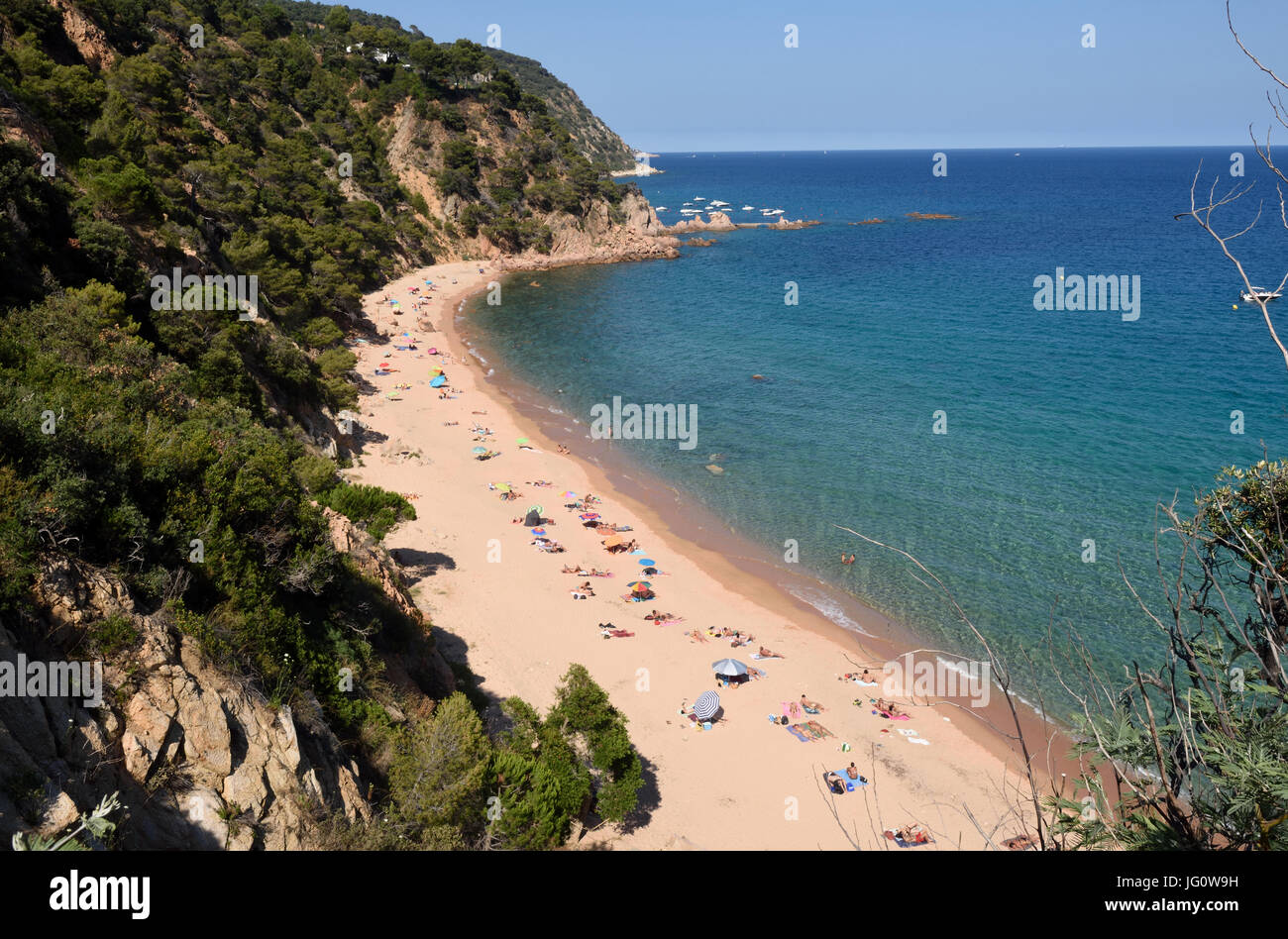 Senyor Ramon Beach in Santa Cristina d Aro, Costa Brava, Girona ...