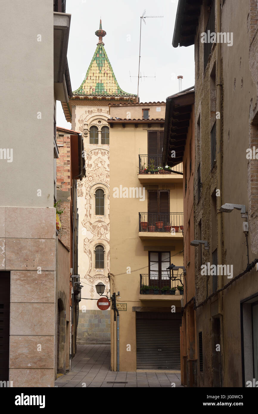 Chuch of Torello, Barcelona province,Catalonia,Spain Stock Photo - Alamy