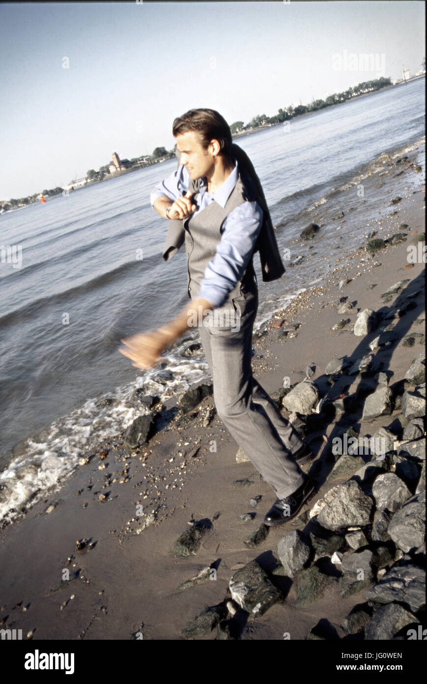 Business man, chilling Stock Photo - Alamy