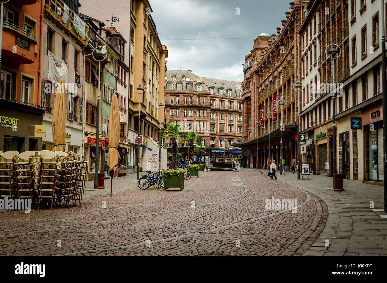 Streets in europe Stock Photo - Alamy