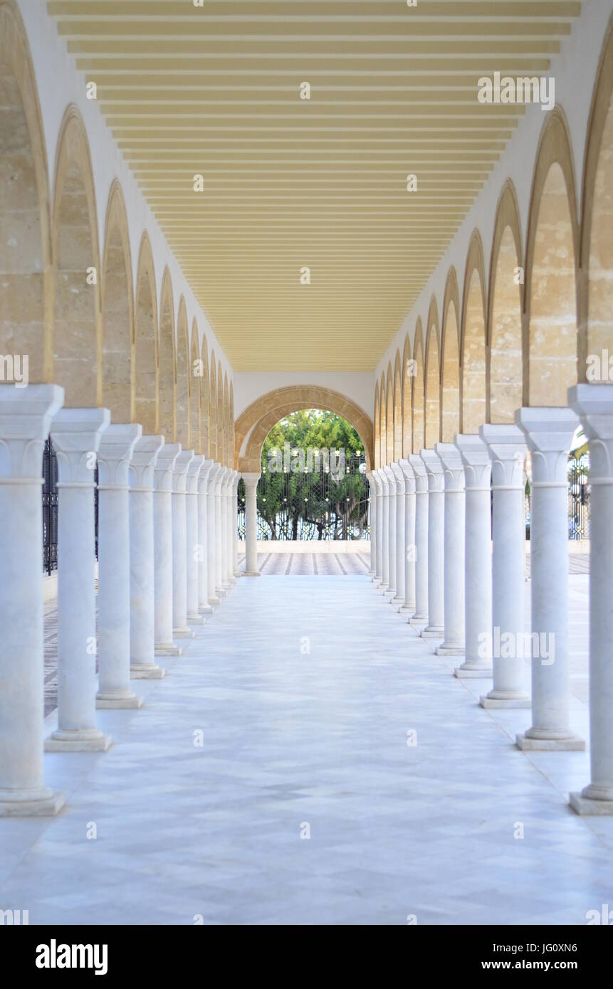 Amazing architecture and alley Stock Photo - Alamy