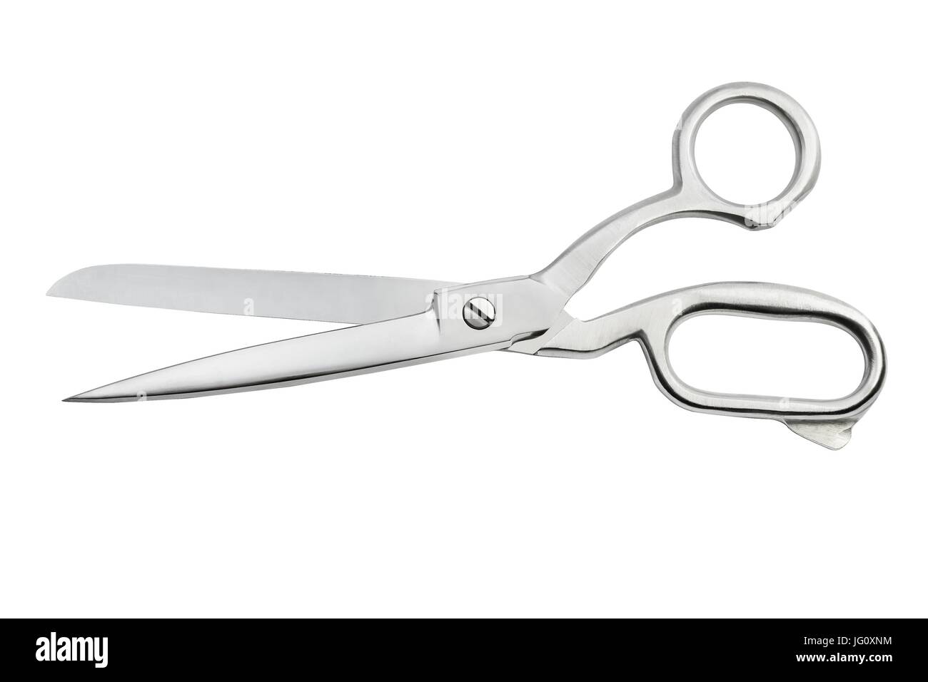 metal scissors for sewing isolated on white background Stock Photo - Alamy