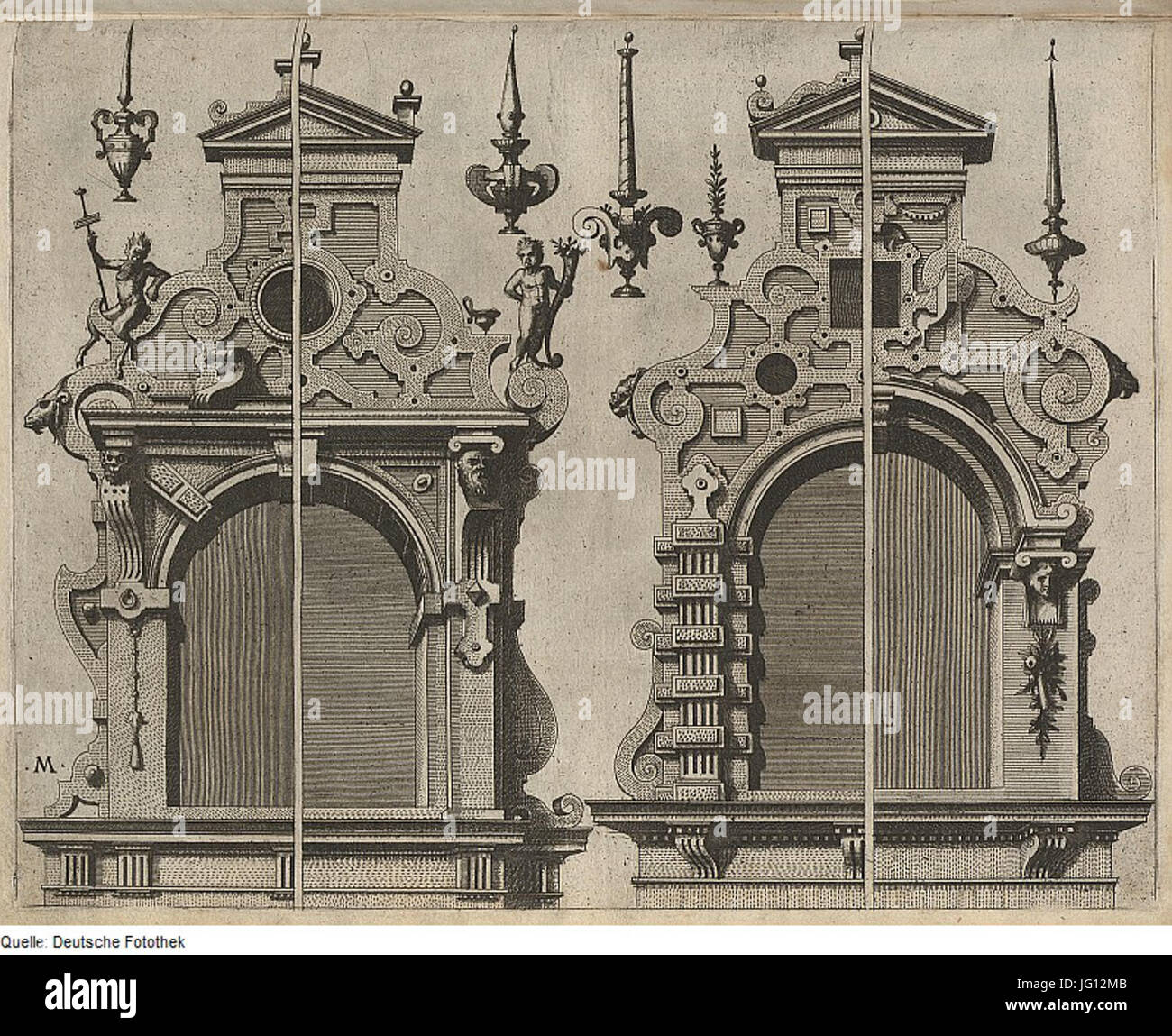 Fotothek df tg 0006069 Architektur 5E Gesims 5E Dreiecksgiebel 5E ...