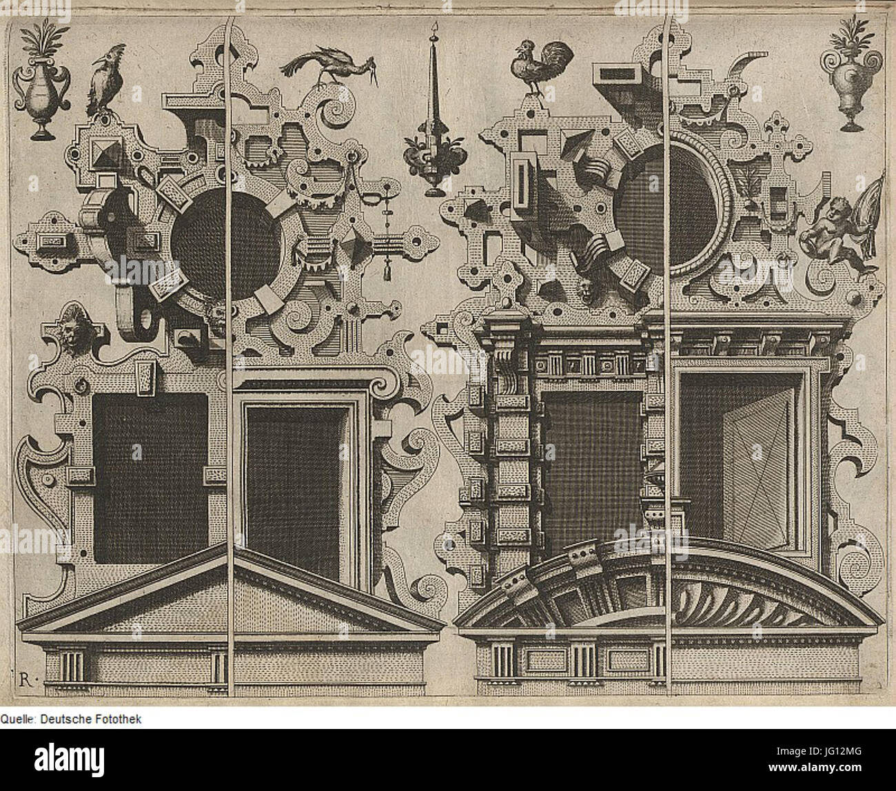 Fotothek df tg 0006074 Architektur 5E Gesims 5E Dreiecksgiebel 5E ...