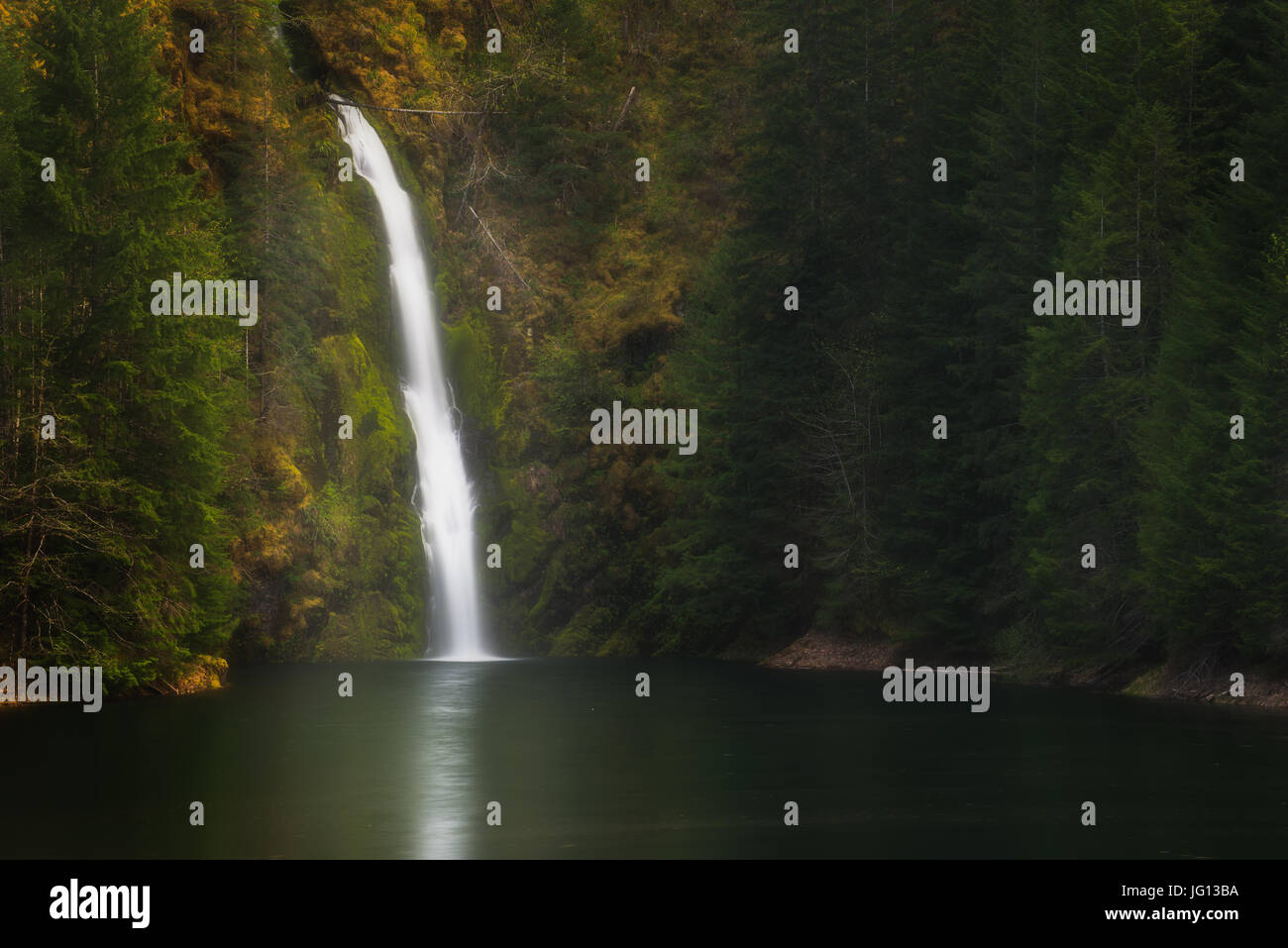 Mystical waterfall hi-res stock photography and images - Alamy