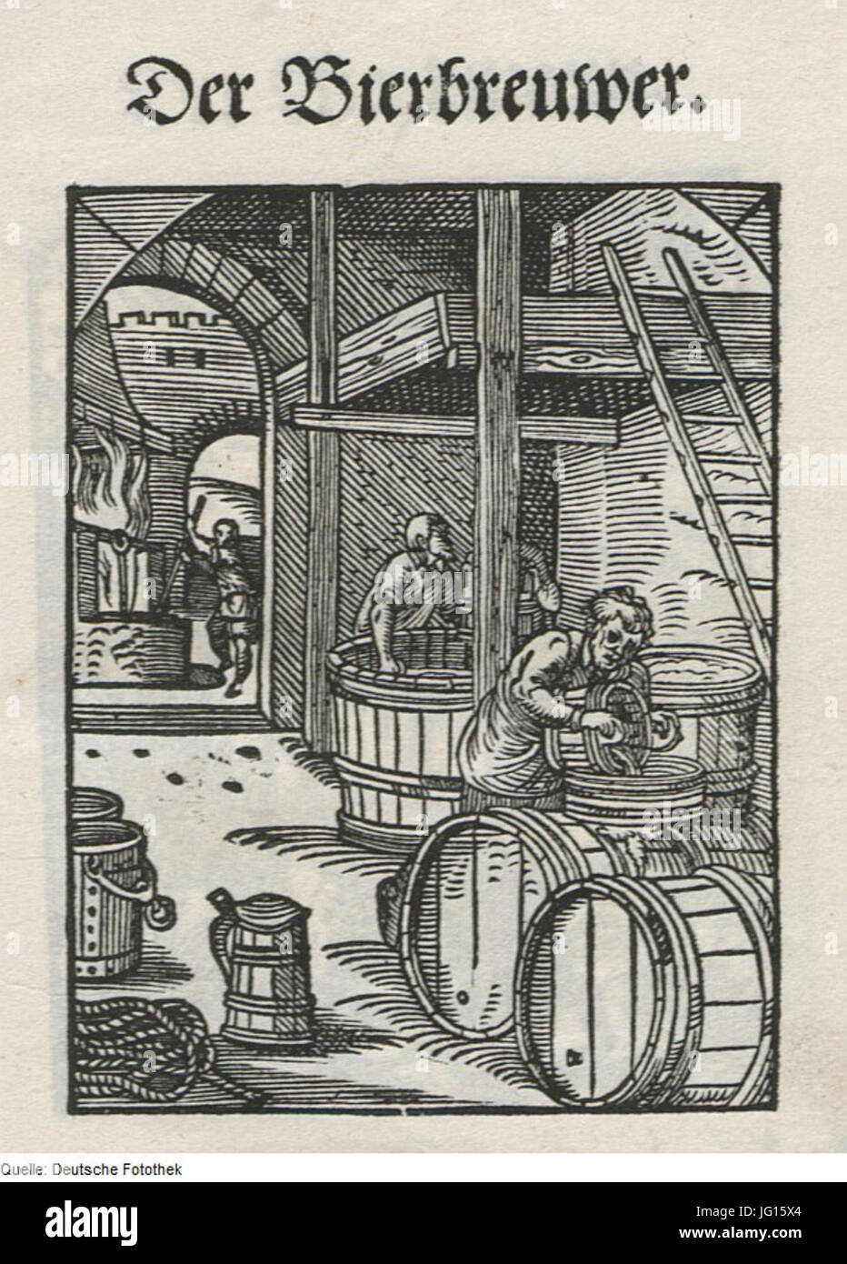 Brewing beer medieval hi-res stock photography and images - Alamy