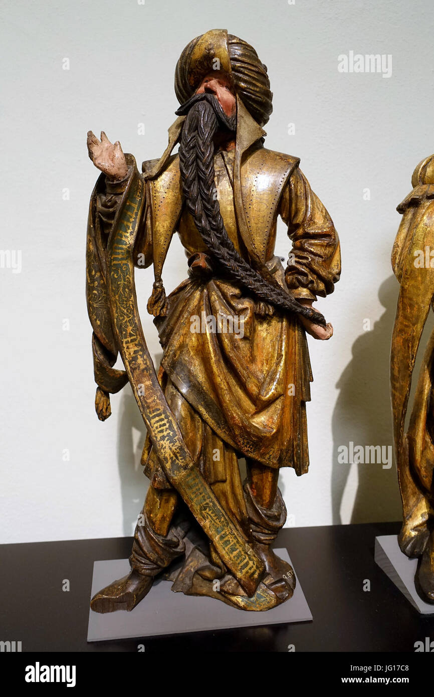 Four Patriarchs from a depiction of the Tree of Jesse, 3 of 4, Antwerp ...