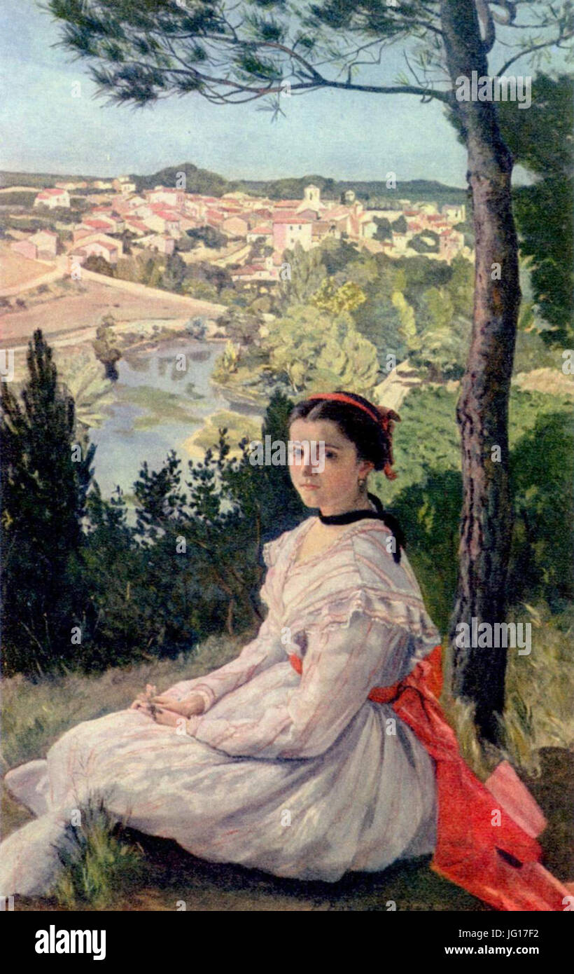 Frederic bazille painting hi-res stock photography and images - Alamy