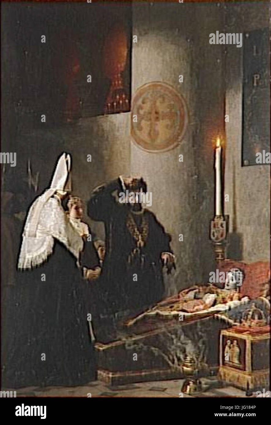 François de Borgia devant le cercueil d Isabelle de Portugal 28épouse ...