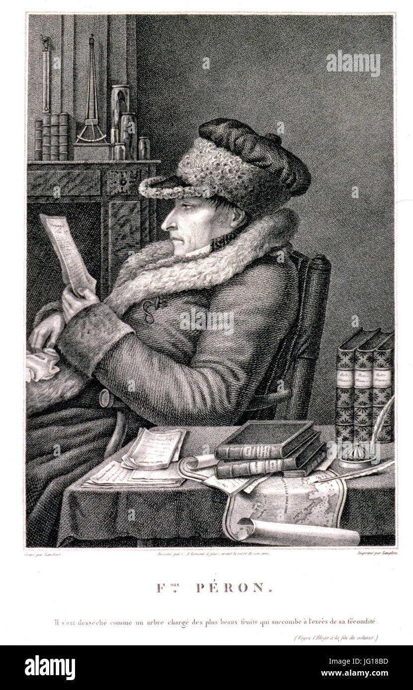 François Péron by Lambert Stock Photo - Alamy