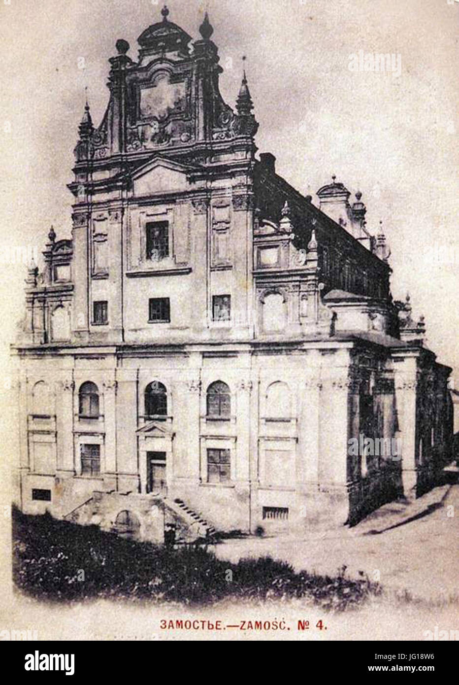 Old zamosc map hi-res stock photography and images - Alamy