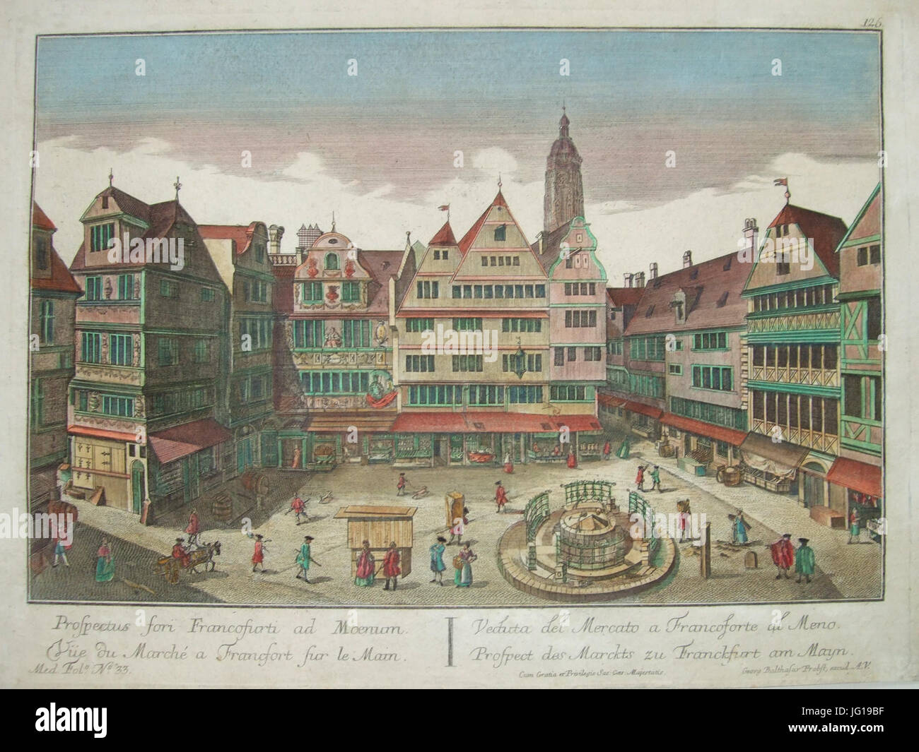 Romer frankfurt map hi-res stock photography and images - Alamy