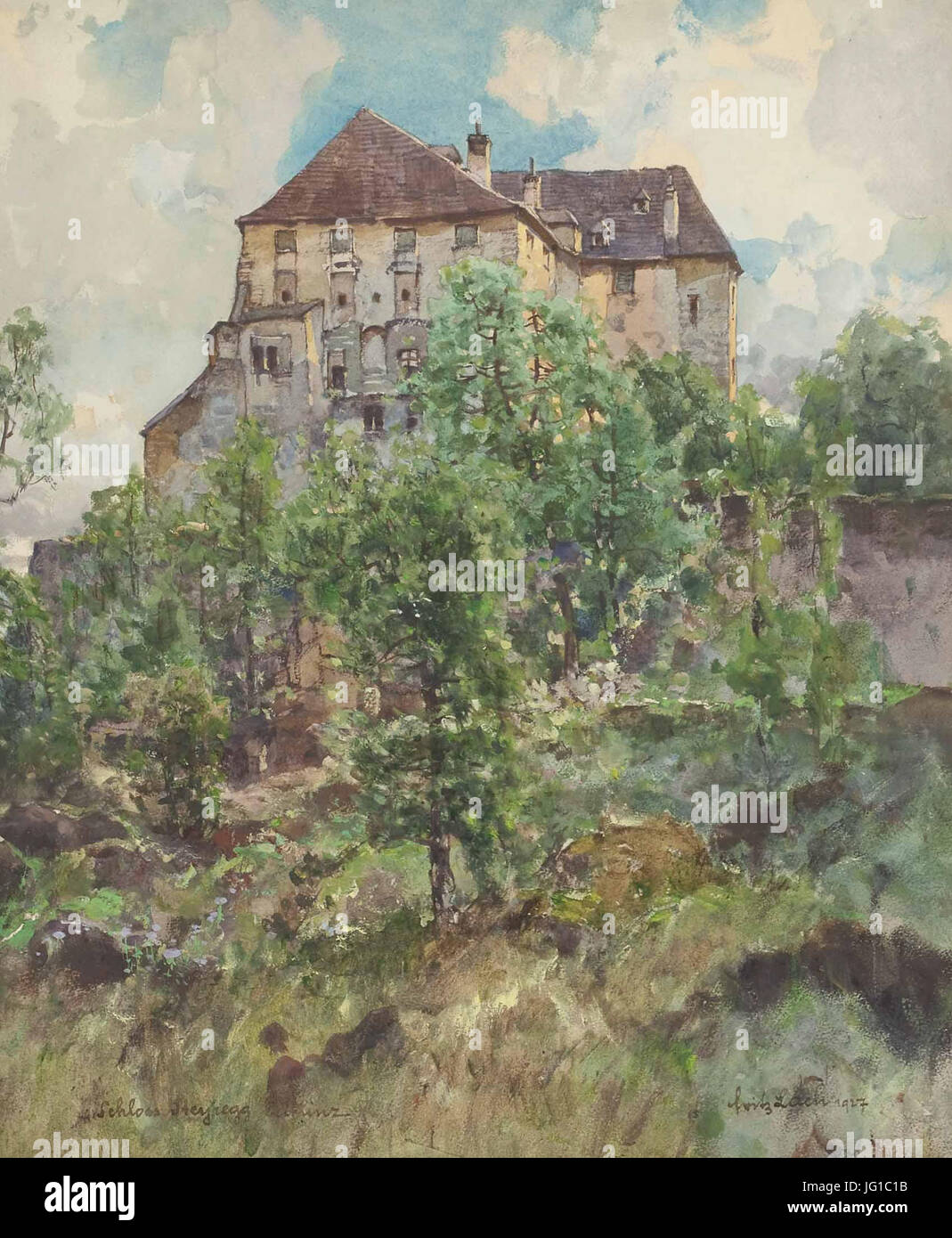 Schloss linz hi-res stock photography and images - Alamy