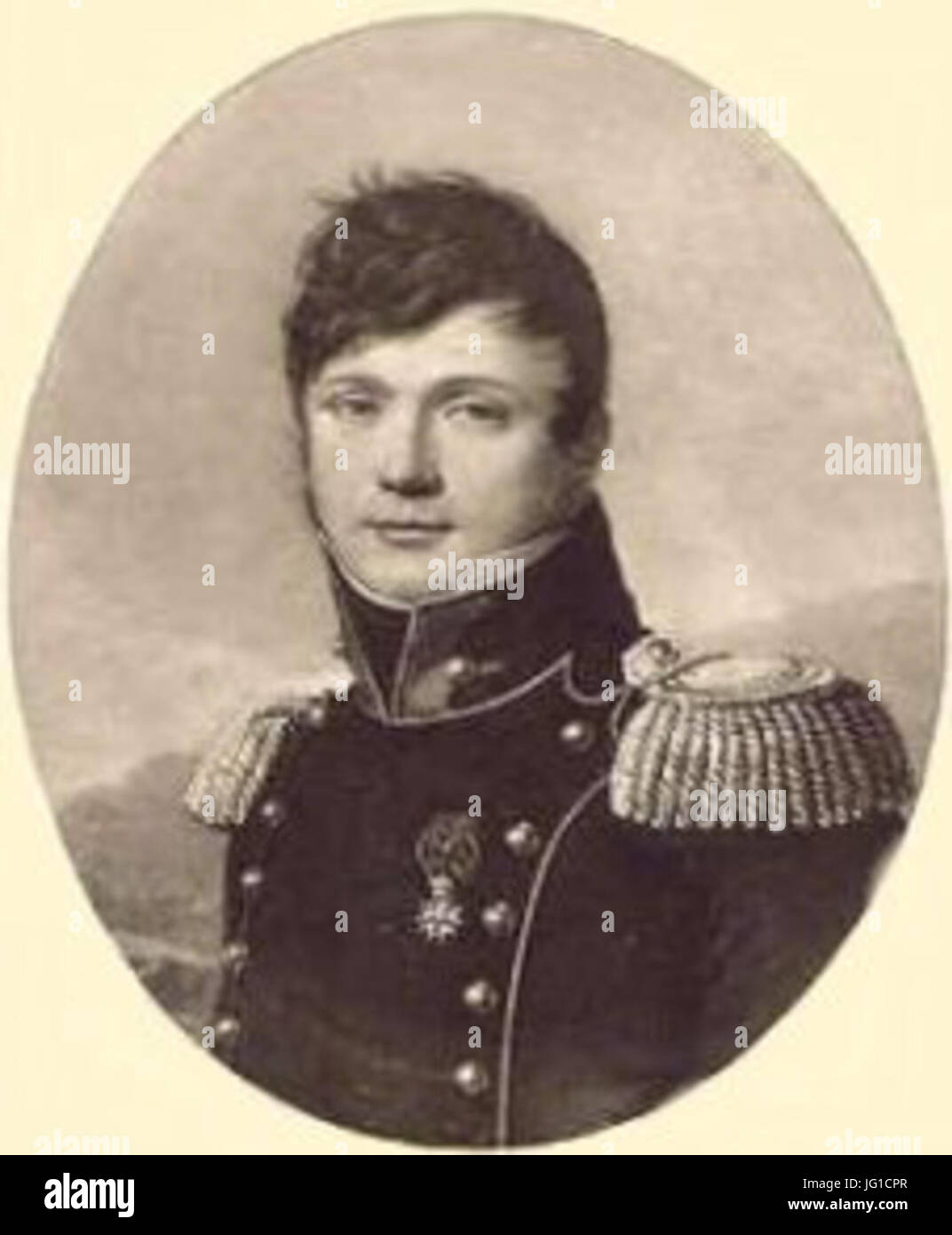 Général Jean Baptiste Antoine Marcellin de Marbot Stock Photo - Alamy