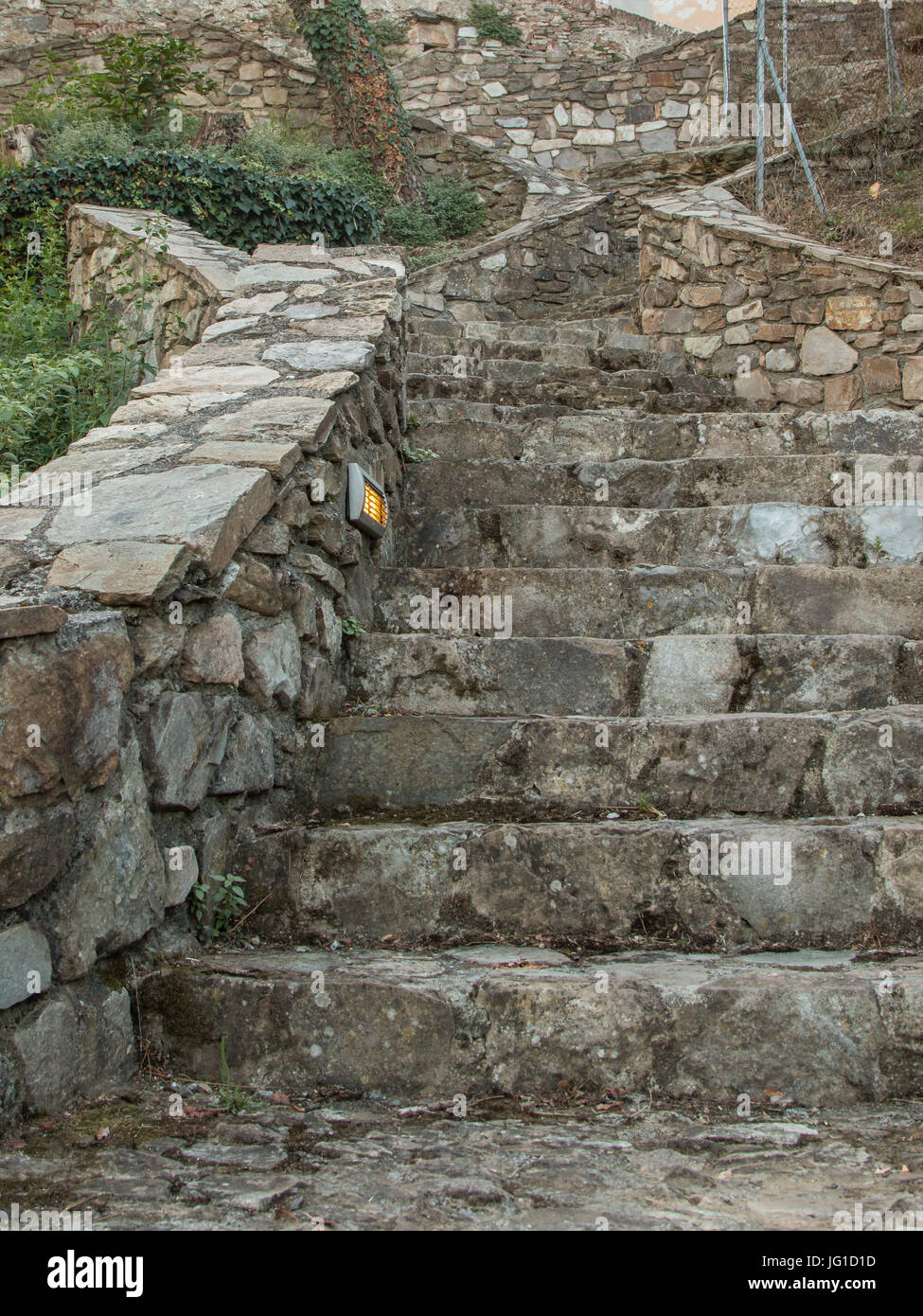 Old Stone Stairs Outdoor in the Park Stock Photo - Alamy