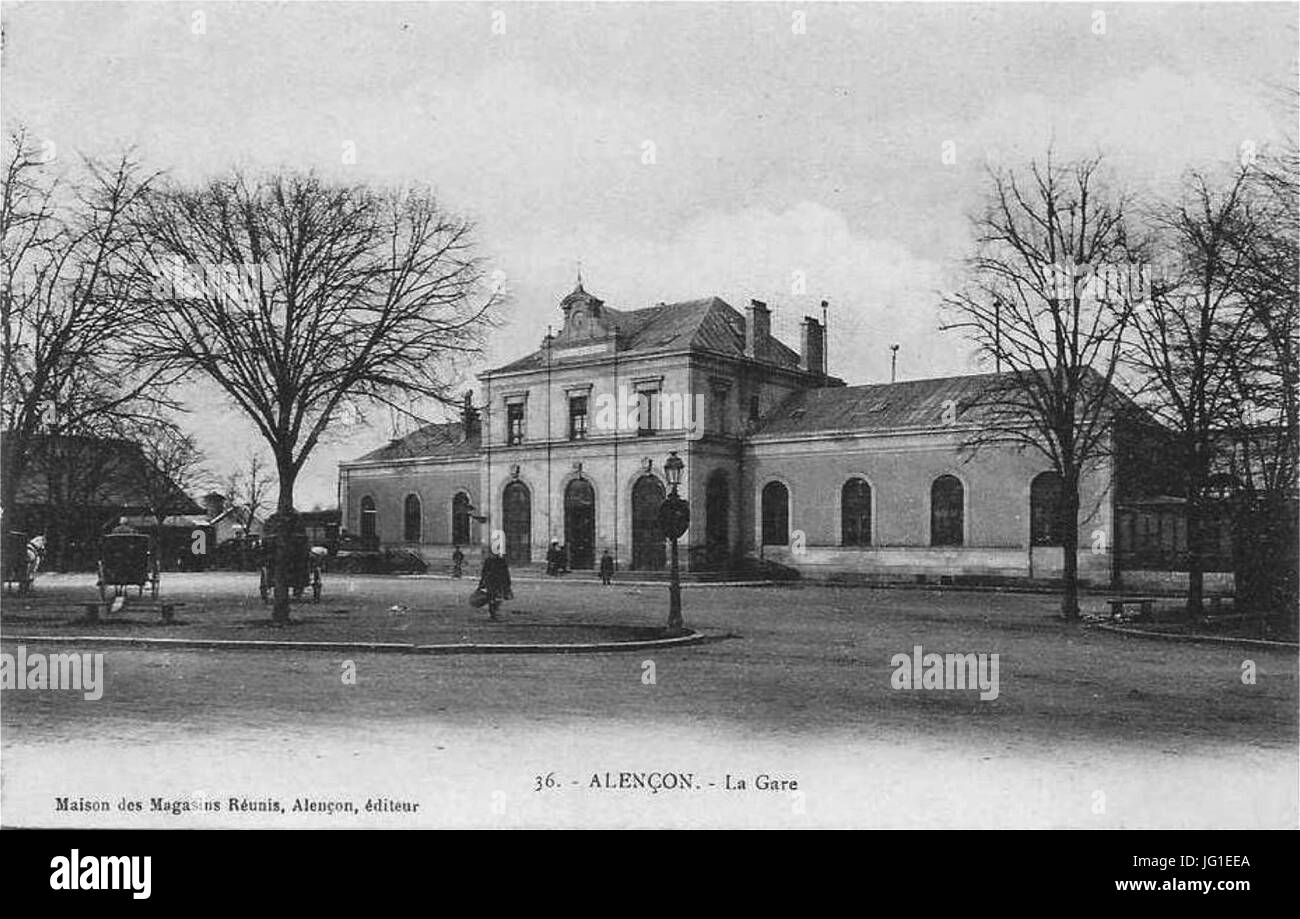 Alencon map hi-res stock photography and images - Alamy