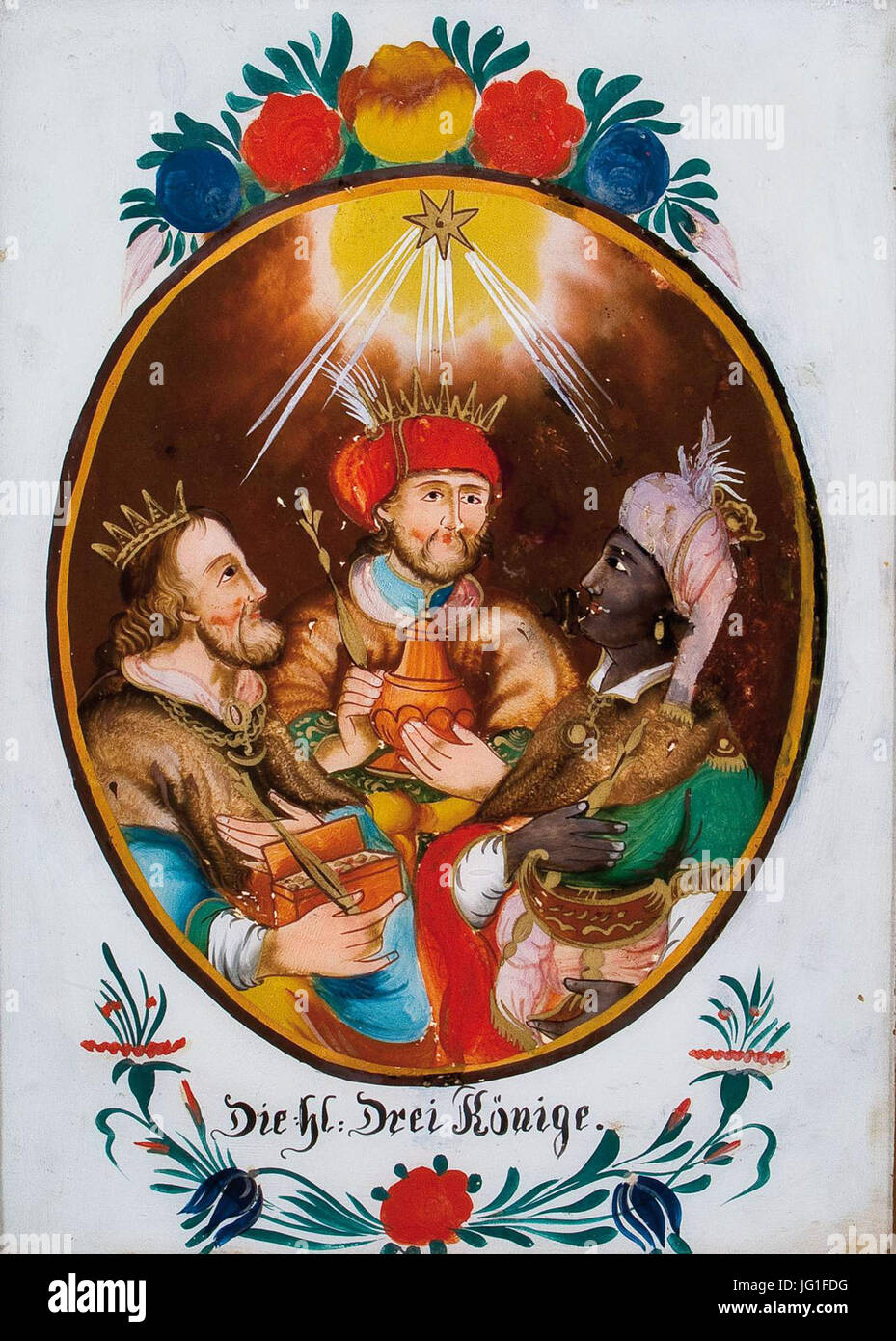 Gege (workshop) Die Heiligen Drei Könige Stock Photo - Alamy