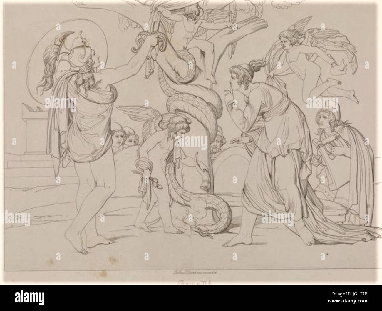 Genelli Illustration zum Goldenen Vlies Stock Photo - Alamy