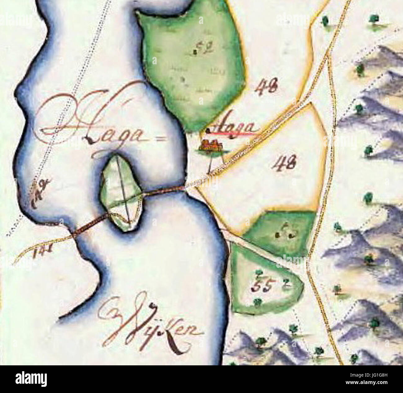 1703 map hi-res stock photography and images - Alamy