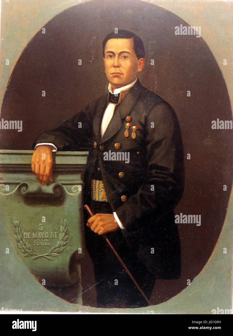 General Ignacio Zaragoza 28Siglo XIX29 Stock Photo - Alamy