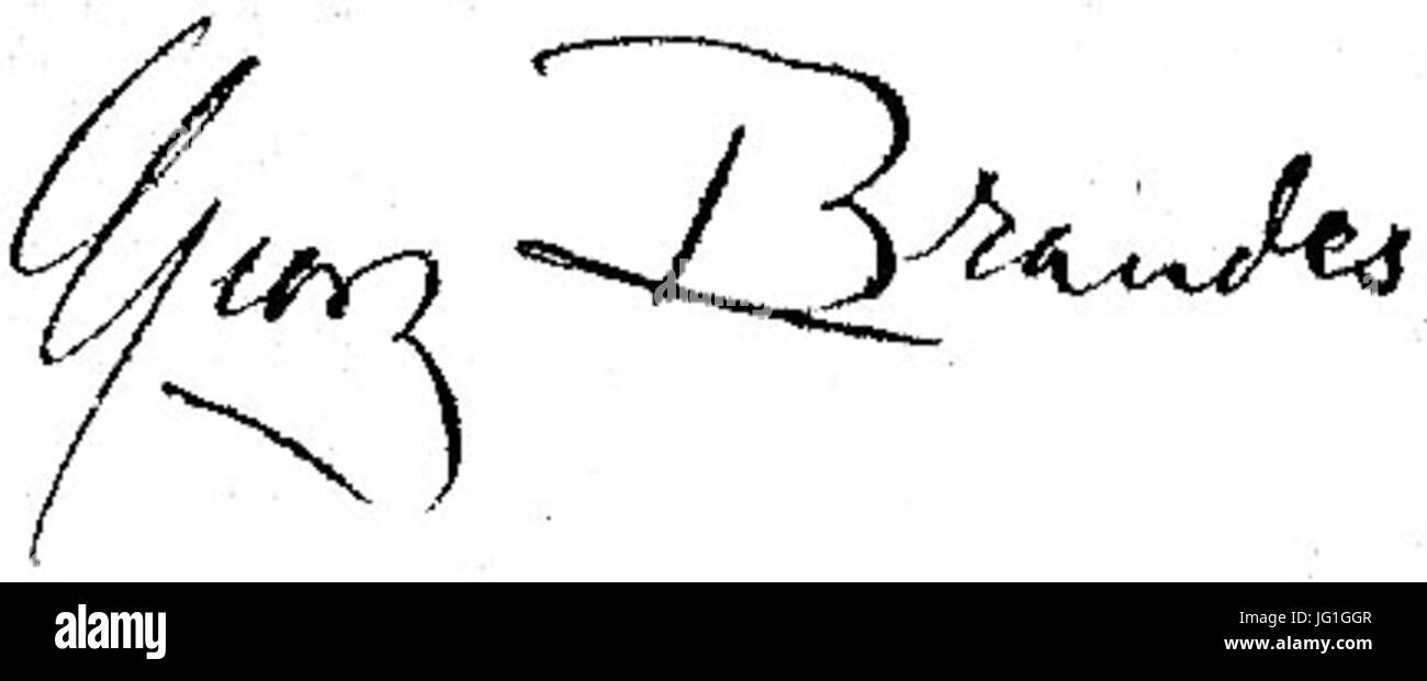 Georg Brandes High Resolution Stock Photography and Images - Alamy