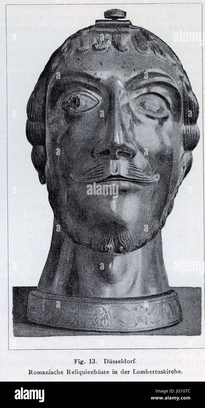 St. Lambertuskirche in Düsseldorf is a notable example of Romanesque ...