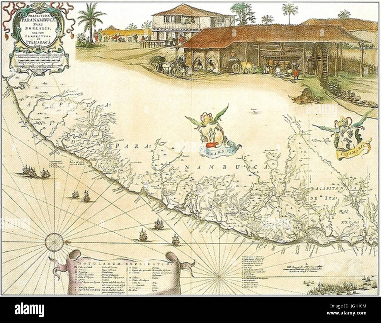 Mapa de pernambuco hi-res stock photography and images - Alamy