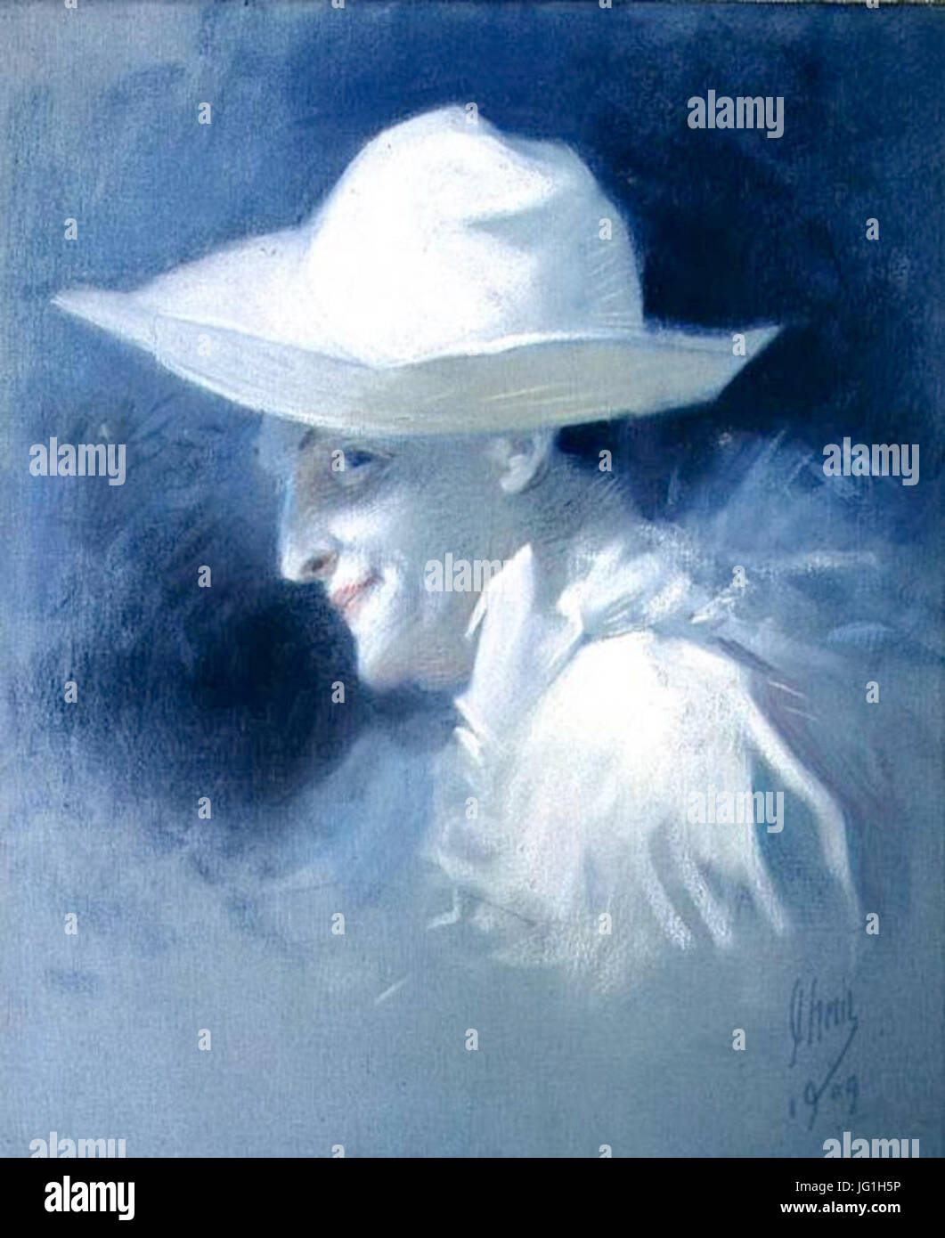 Georges Wague par Jules Chéret 1909 Stock Photo - Alamy