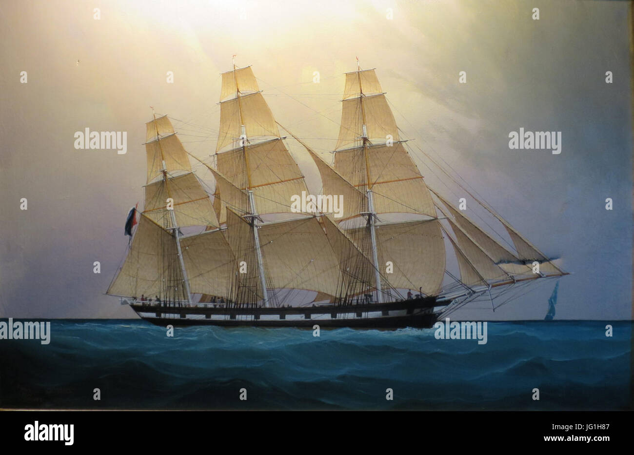 'Georgina', Captain E. Morin by Chéri-François-Marguerite Dubreuil ...