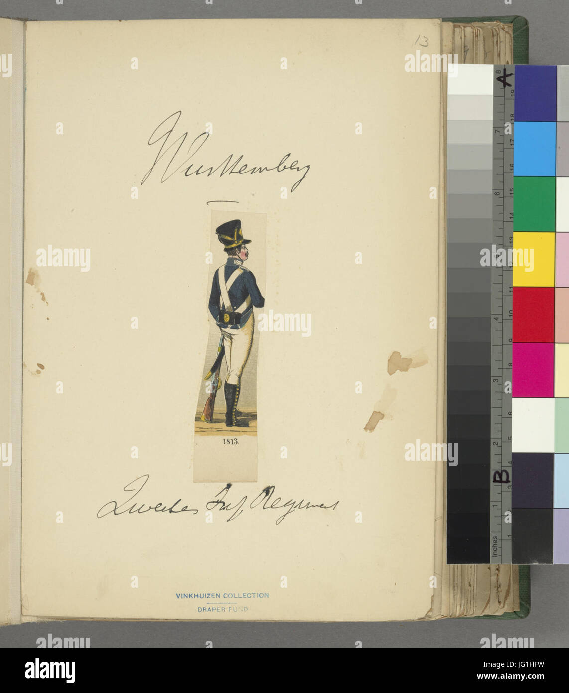 Map germany 1813 hi-res stock photography and images - Alamy