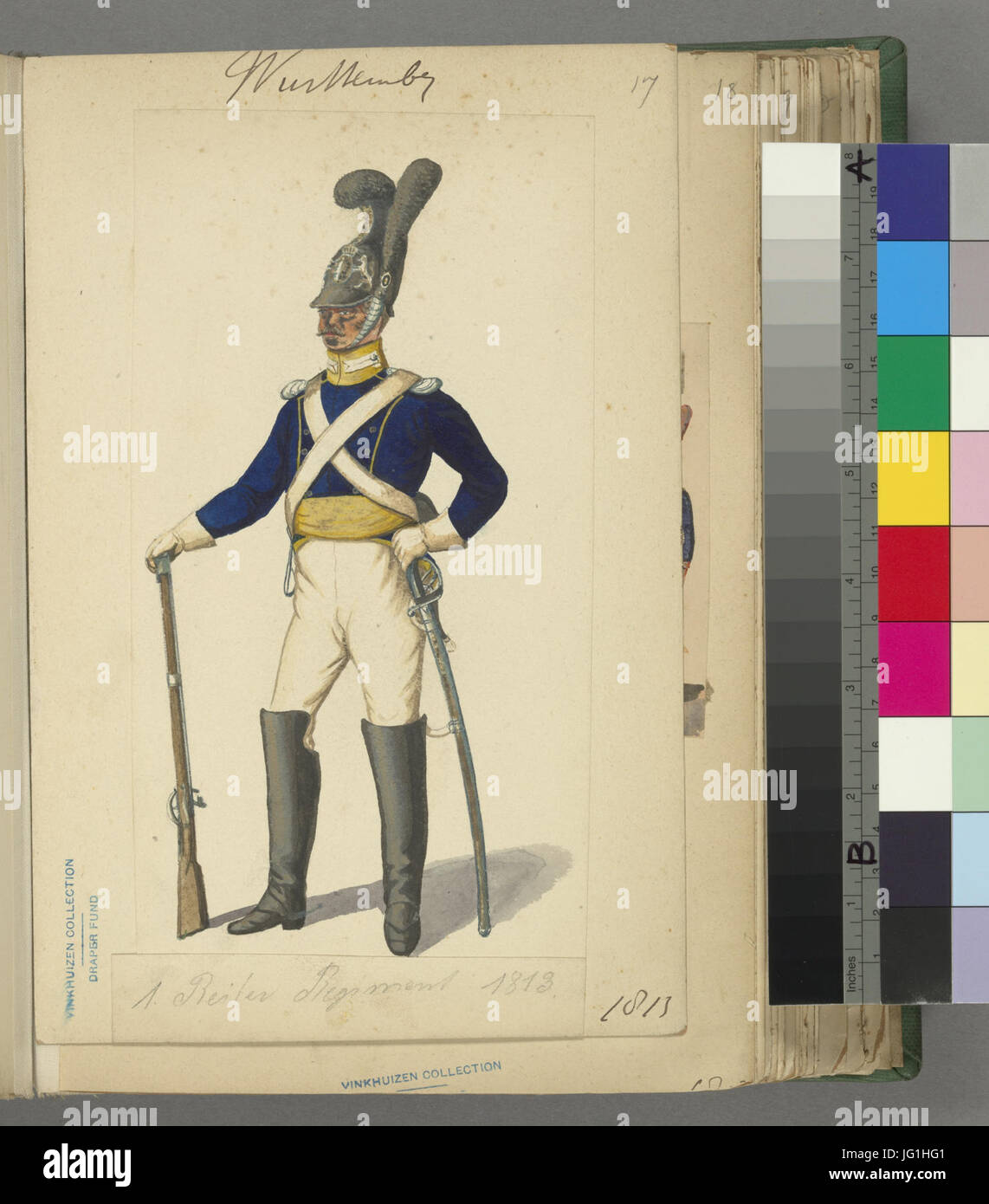 Map germany 1813 hi-res stock photography and images - Alamy