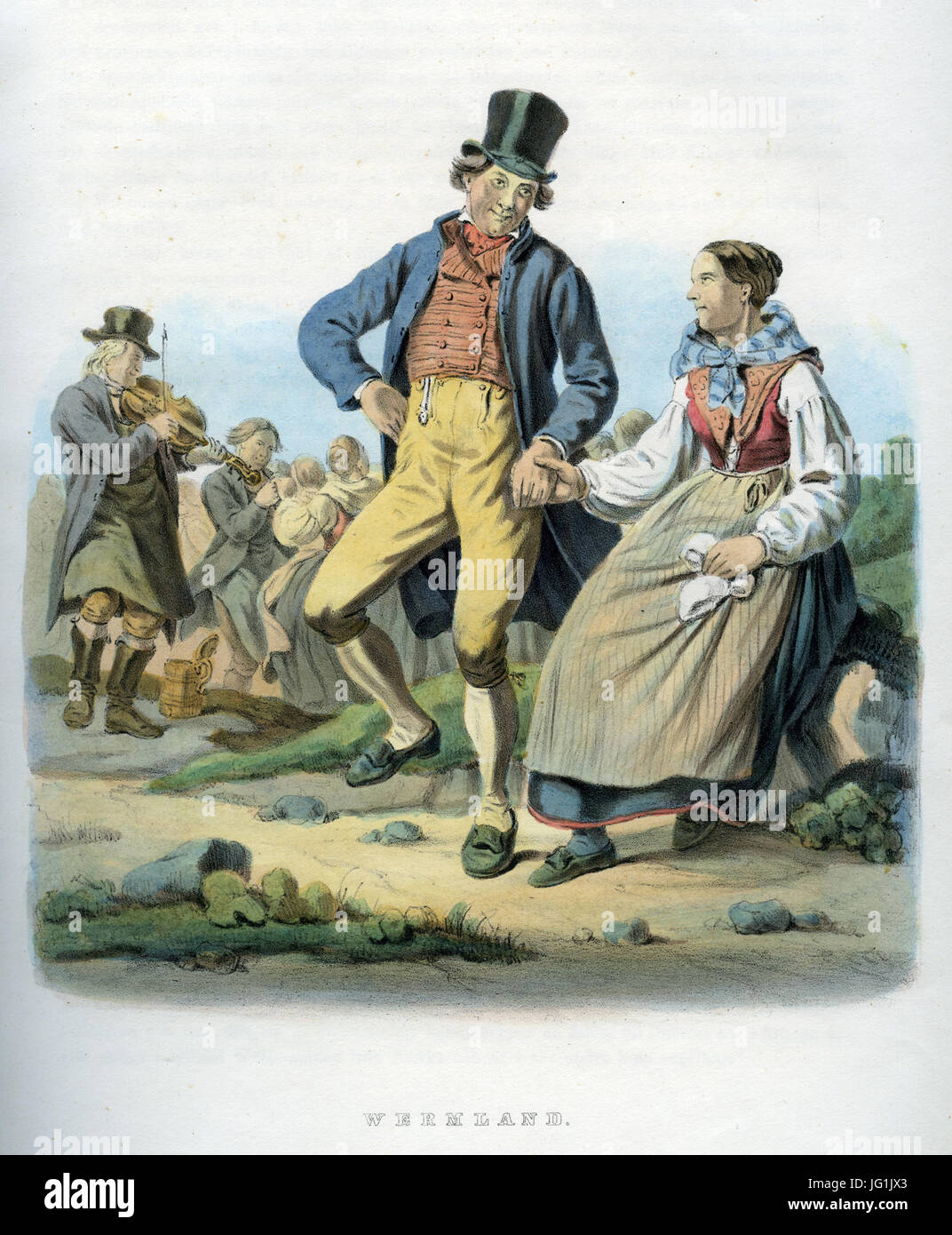 Dahlström (1863) pl005 Värmland Stock Photo - Alamy