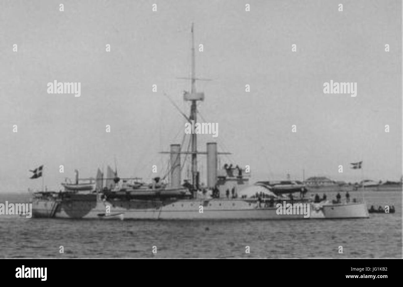 Danish Ironclad Tordenskjold 28188029 Stock Photo - Alamy