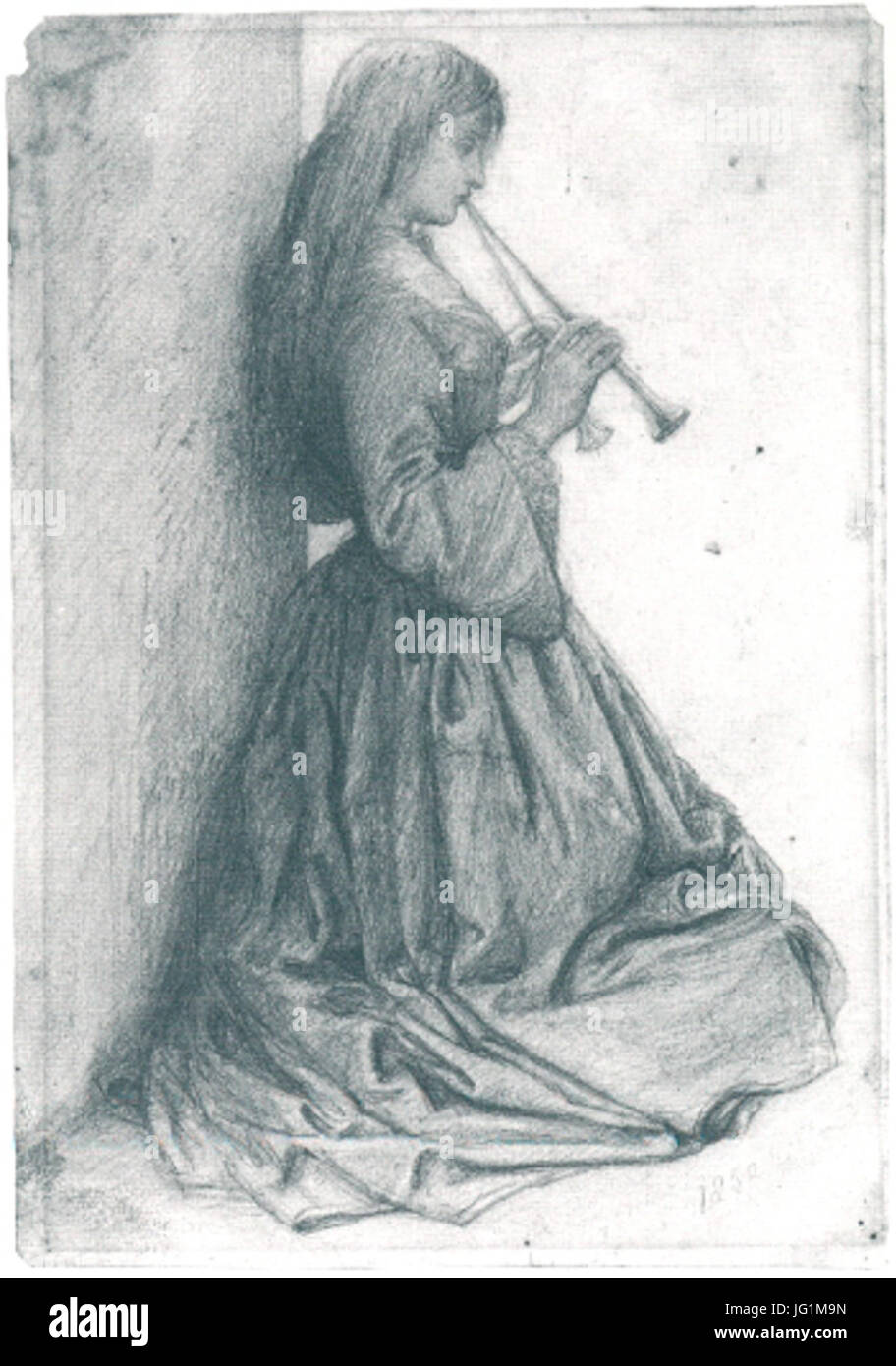 Dante gabriel rossetti elizabeth siddal hi-res stock photography and ...