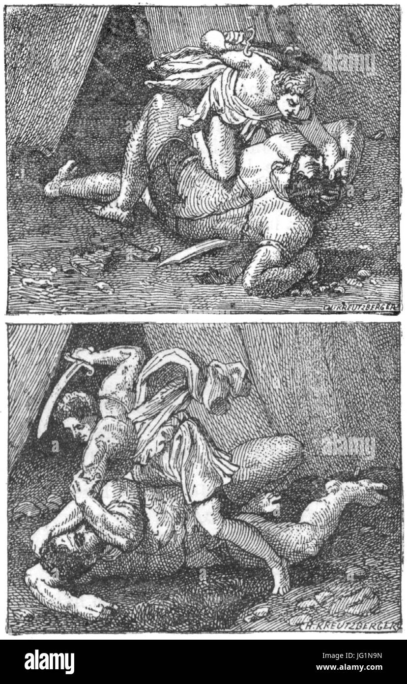 David and Goliath (Larousse - d'après Daniel de Volterra - faces) CH ...