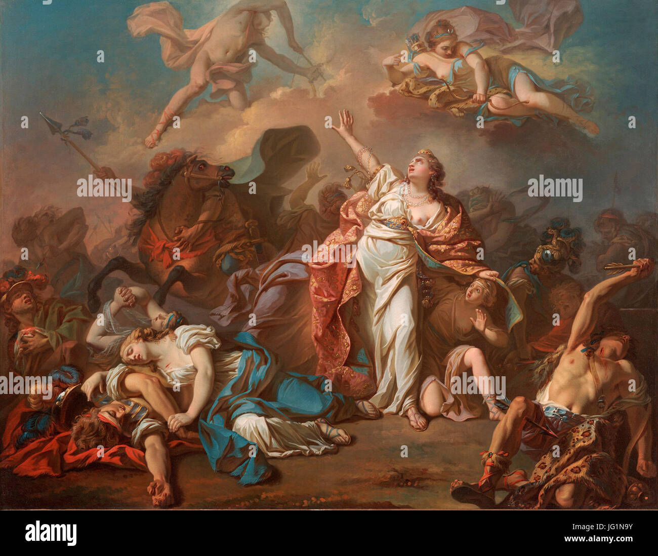 Niobe david hi-res stock photography and images - Alamy