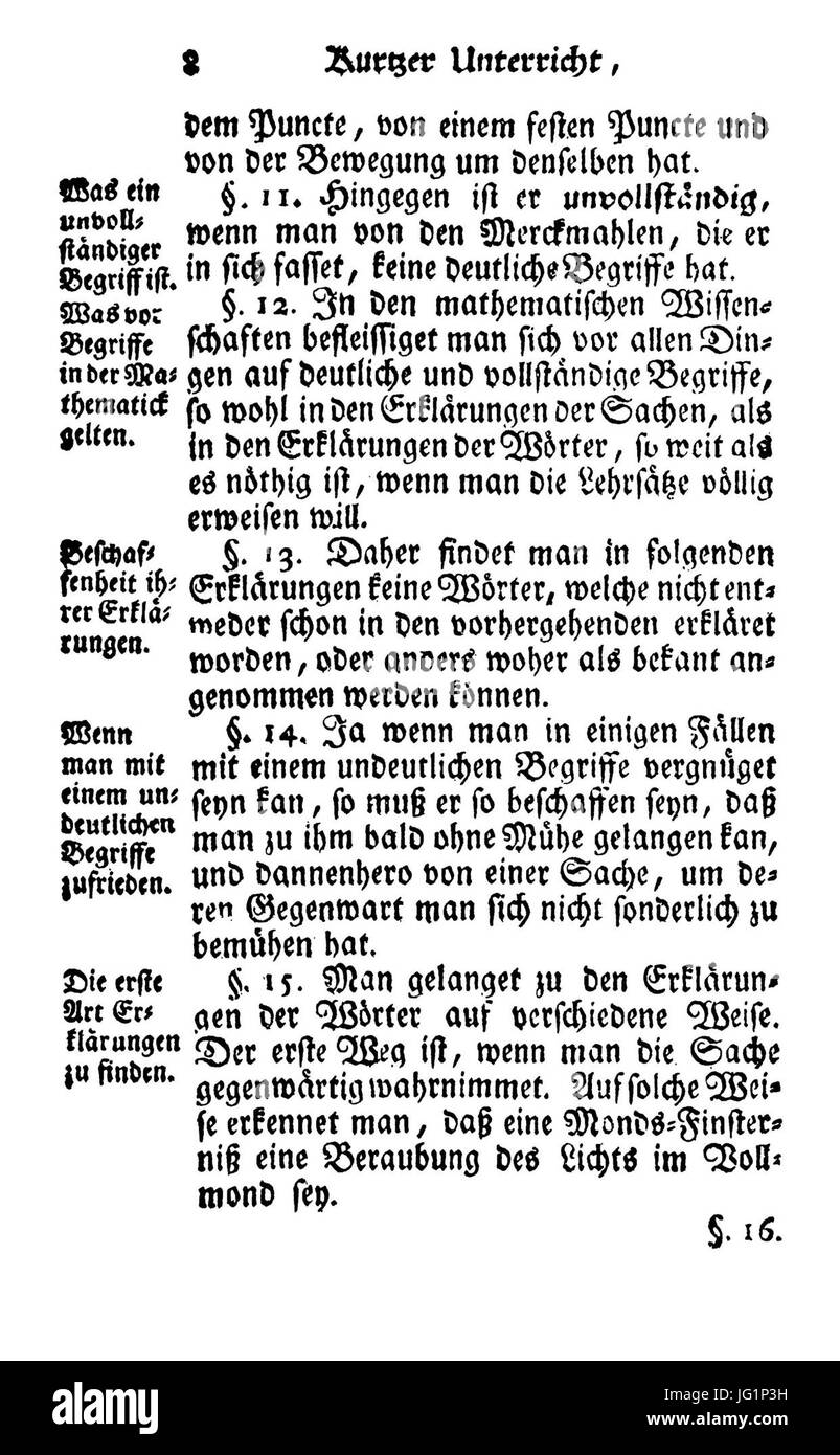 A work by Christian Wolff, titled *De Anfangsgründe aller ...