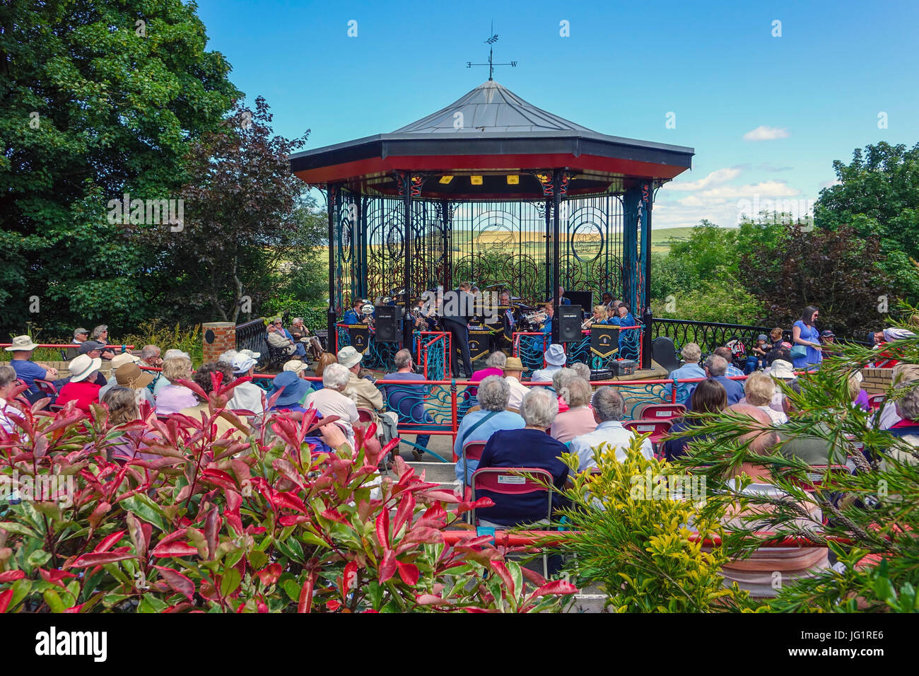 Bandstand saltburn hi-res stock photography and images - Alamy
