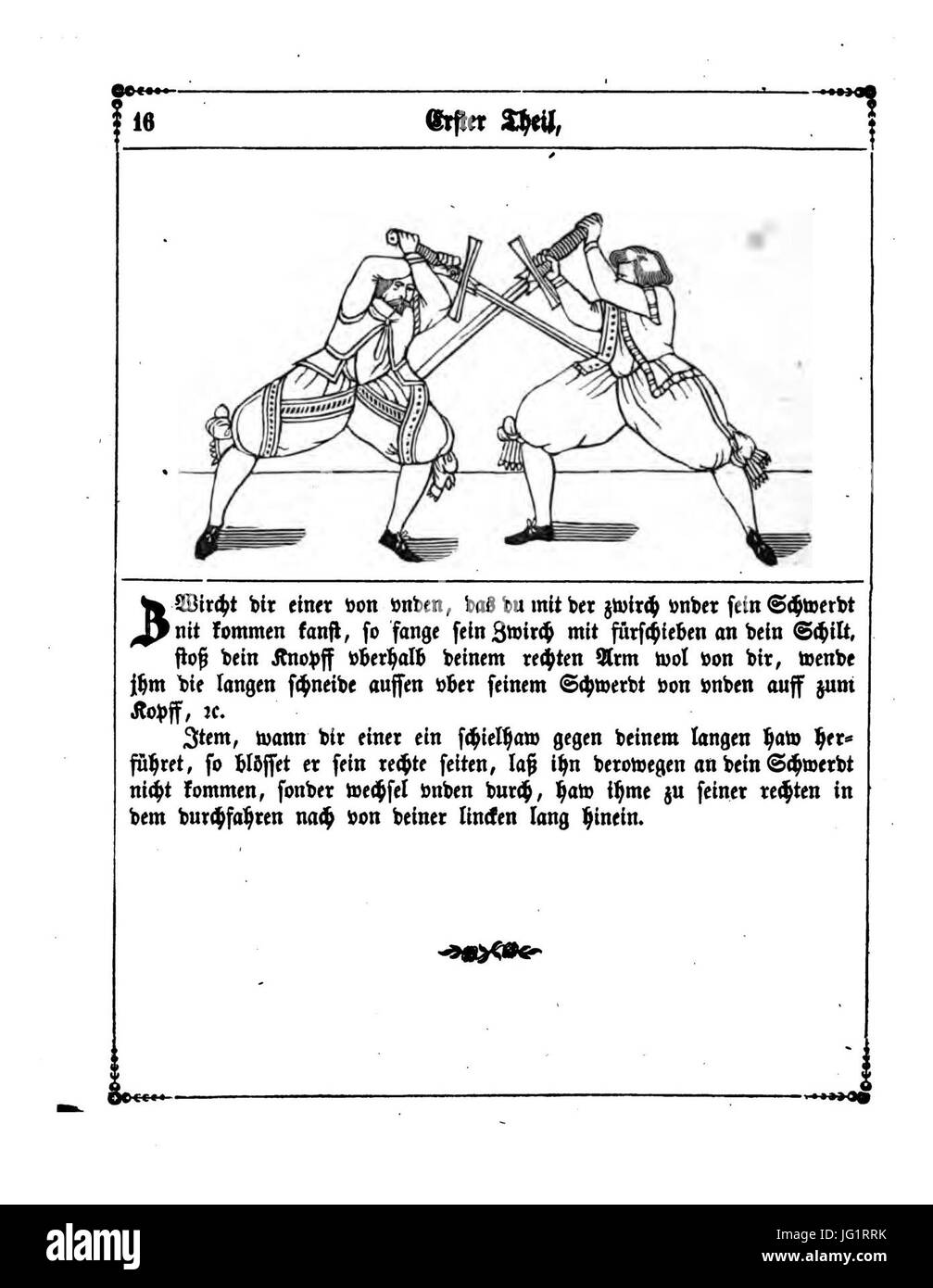 This image shows a page from 'De Künstliches Fechtbuch' (The Artificial ...